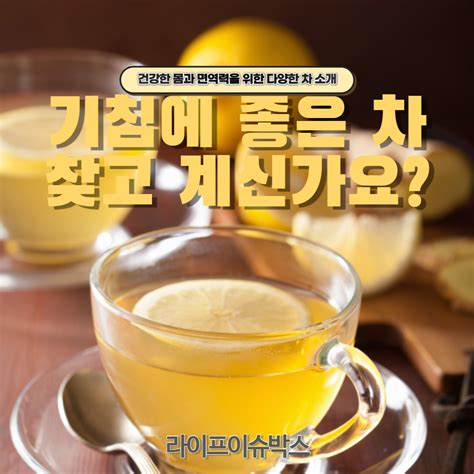 기침에 좋은 차를 찾고 계신가요 건강한 몸과 면역력을 위한 다양한 허브티와 전통 한방 차의 효능을 알아보세요 천연 재료로