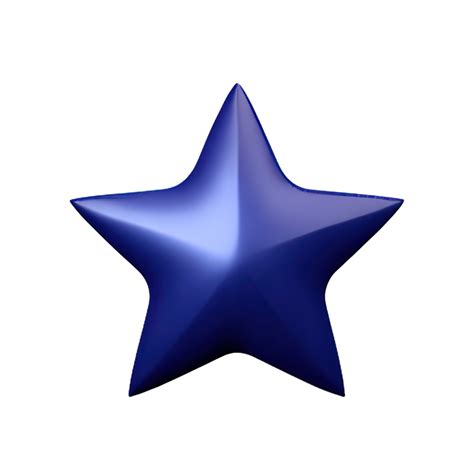 3d Floating Element Star Icon 25208479 Png