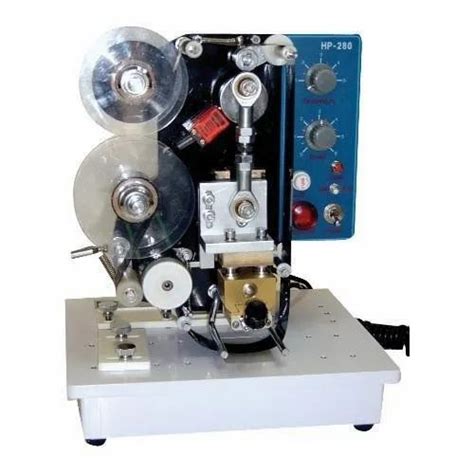 Inkjet Table Top Ribbon Batch Coding Machine Model Name Number Ps M At Rs In Mumbai