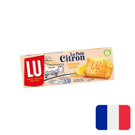 Lu Zesty Lemon Cake Biscuit Bars France The Biscuit Baron Shop