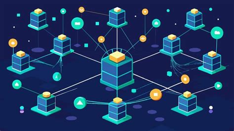 Thousands Of Glowing Nodes And Data Hubs Showing The Constant Flow Of