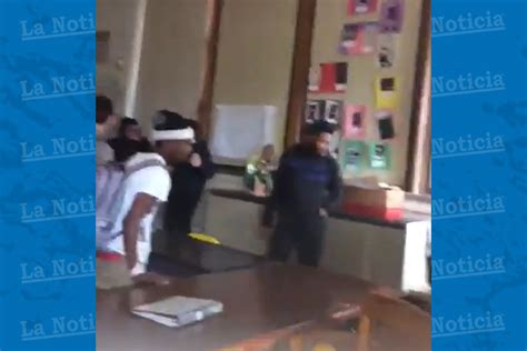 Estudiante defendió a maestra que fue golpeada por otro alumno La Noticia