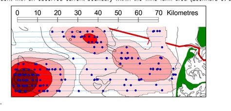 Kernel Distribution Of 231 Harbour Porpoises Counted On An Aerial