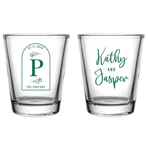 Personalized Shot Glasses Wedding Favors Custom Shot Glasses Wedding
