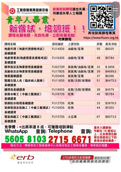 工聯會職業再訓練中心 工聯會職業再訓練中心 考牌課程 地產代理（地產代理資格考試）基礎證書