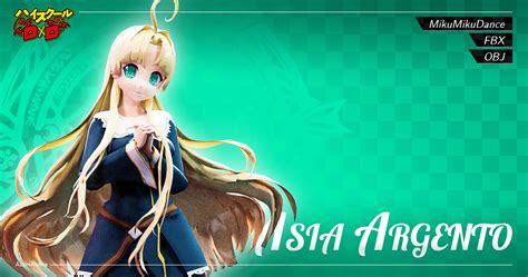 Highschool Dxd Asia Argento Mmd Model By Azurearnice On Deviantart