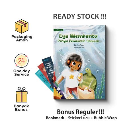 Jual Eya Membantu Penyu Pembersih Sampah Charissa Publisher Shopee