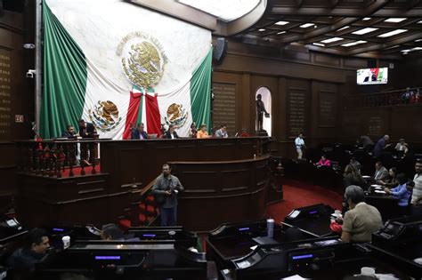 Congreso De Michoacán Aprueba Reforma Para Dar Mejores Condiciones