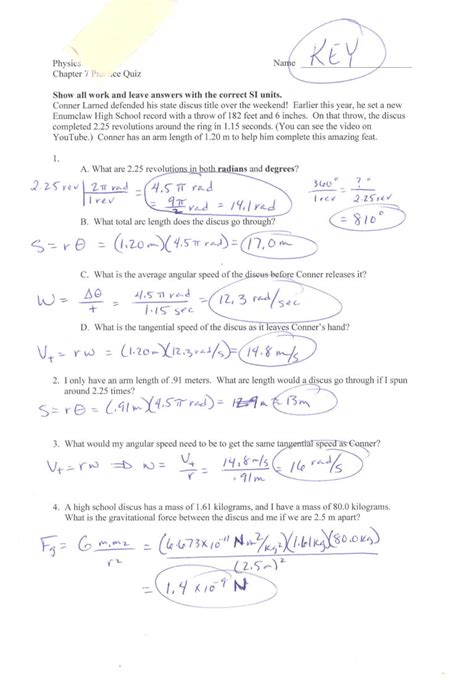 Physics Worksheets With Answers Db Excel Com