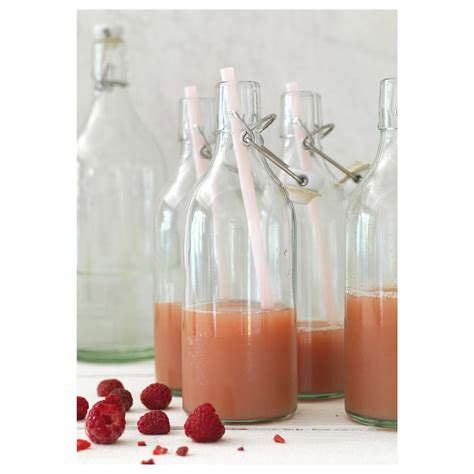 Korken Bottle With Stopper Clear Glass Ikea