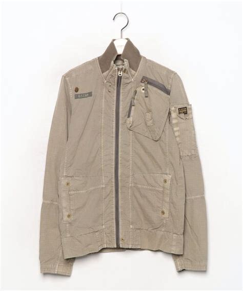 【セールブランド古着】ジップアップブルゾン（ブルゾン）｜g Star Raw（ジースターロゥ）のファッション通販 Zozoused
