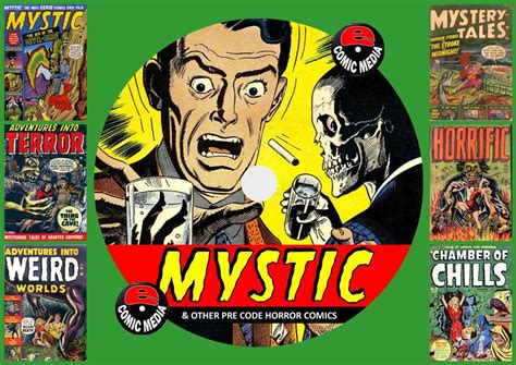 Mystic And Other Pre Code Horror Comics On Pc Dvd Rom Cbr Format Etsy