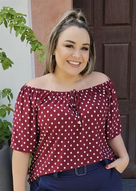 Blusas Ciganinhas Malha Fria Estilo Próprio Moda Feminina Plus Size de Verdade Loja Online