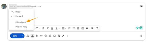 How To Change The Subject Line In A Reply In Gmail Tech Junkie