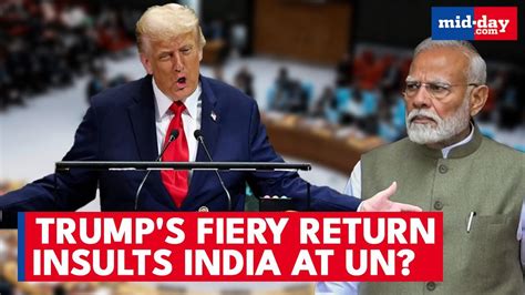 Unga 2025 Trumps Explosive Speech Highlights Bold Take On Climate Migration Wars And Russia