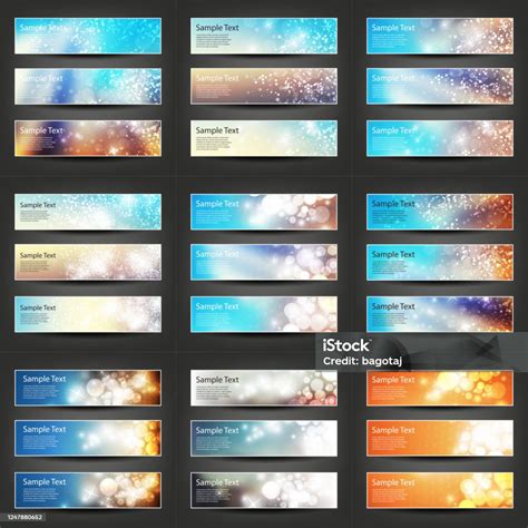 Elemen Desain Web Desain Header Ilustrasi Stok Unduh Gambar Sekarang