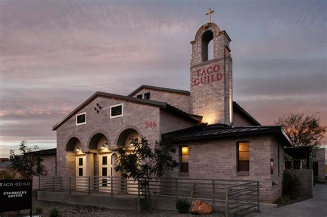 Taco Guild Mexican Place In A Former Church Phoenix Az R