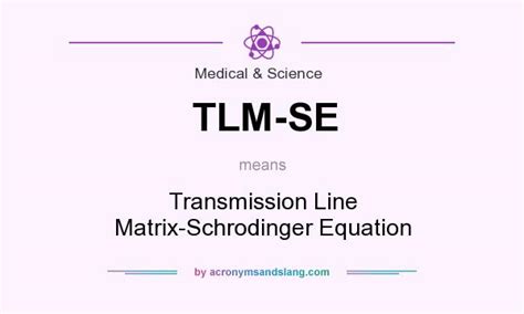 What Does Tlm Se Mean Definition Of Tlm Se Tlm Se Stands For