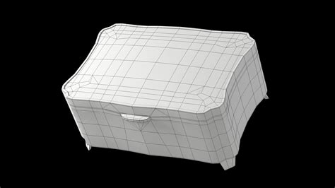 Old Brass Box Free 3d Model Cgtrader