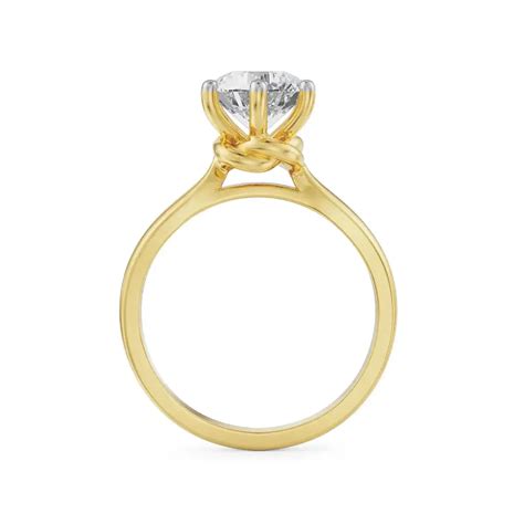 1 Ct Knot Solitaire Diamond Ring 1 Ct Knot Solitaire Diamond Ring