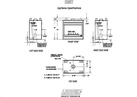 Prefabricated Fireplace Stove In Autocad Cad 15596 Kb Bibliocad
