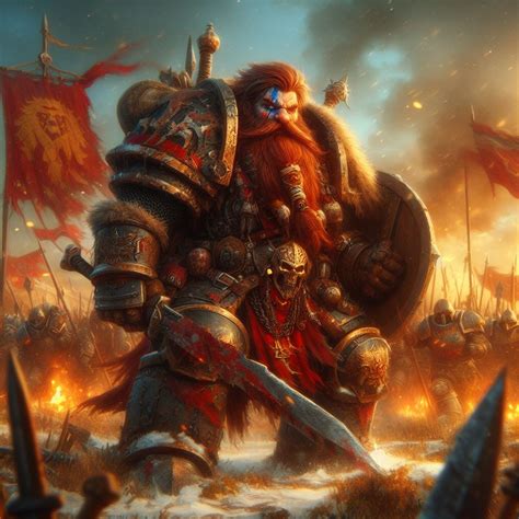 Warhammer Dwarf Slayer By Picknikker On Deviantart