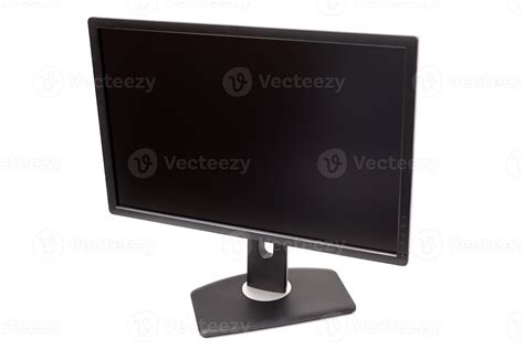 Black IPS WUXGA Monitor Isolated On White Background Stock Photo At Vecteezy