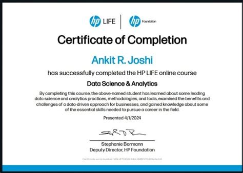 Ankit Joshi On Linkedin Ive Just Finished A Highly Informative Course