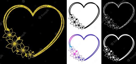 Premium Vector Floral Frame Vector Design Flower Frame Design