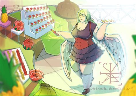 Comm Hopes Weight Gain 1 By Cvetkanille On Deviantart