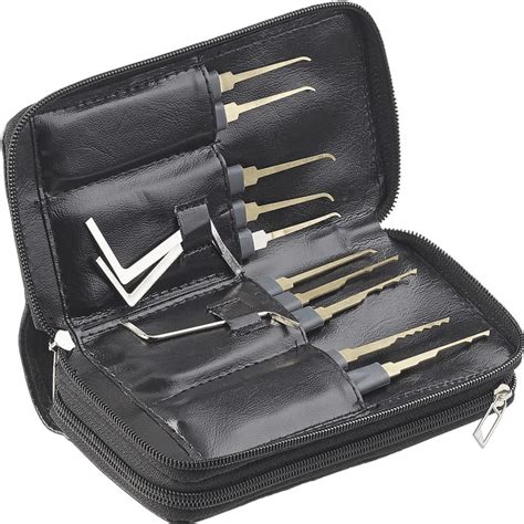 Agt Lockpick Professional Lock Picking Set With 30 Piece Lock Pick Bag