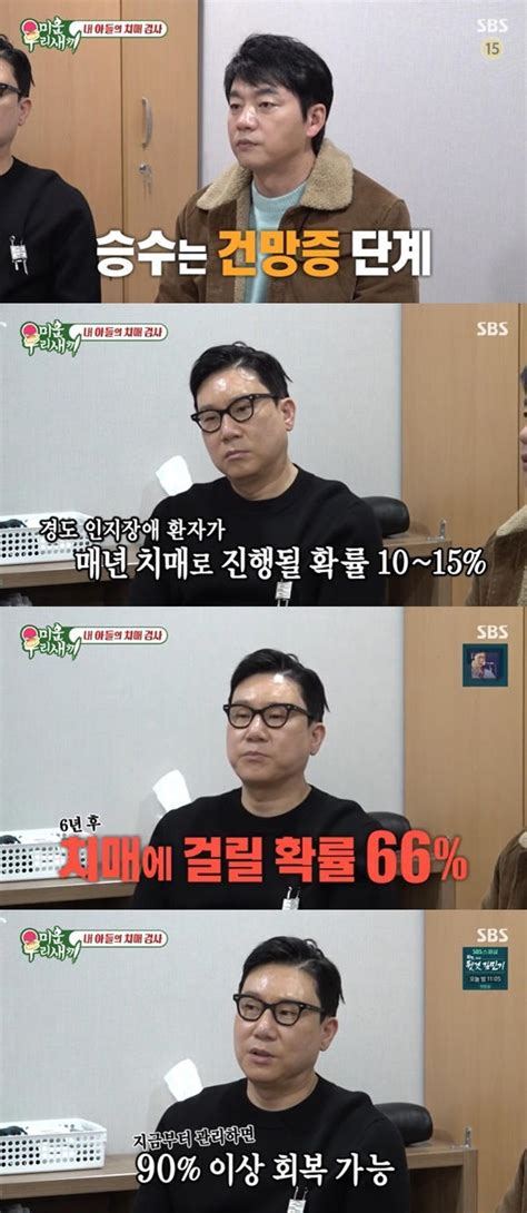 “치매 걸릴 확률 66” 이상민 뇌 건강 적신호 ‘충격