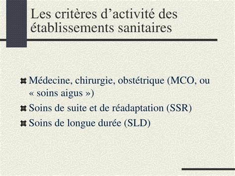 PPT I Système hospitalier hôpitaux et financement PowerPoint