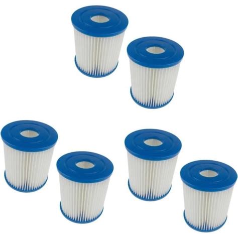 6 Pcs Spa Filtres Spa Filtre Cartouche Filtre De Remplacement Élément