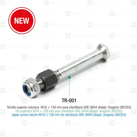 Tornillo M16 × 130 Mm