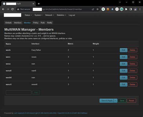 MWAN3 Setup Issues Network And Wireless Configuration OpenWrt Forum