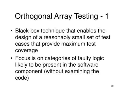 Ppt Software Testing Techniques Powerpoint Presentation Free