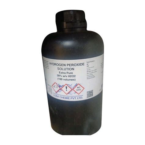 Hydrogen Peroxide 30 Solution At ₹ 360bottle Hydrogen Peroxide