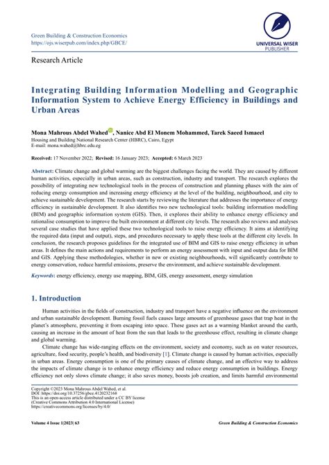 Pdf Integrating Building Information Modelling And Geographic Information System To Achieve