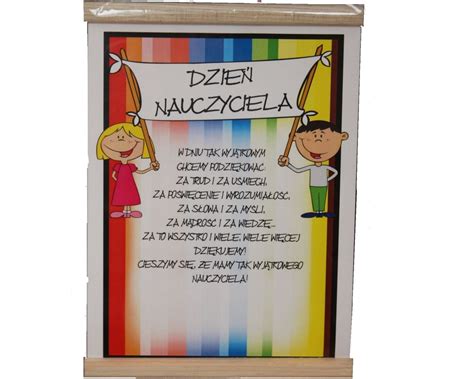 Dyplom Prezent Na DzieŃ Nauczyciela Nauczycielki 6972185425