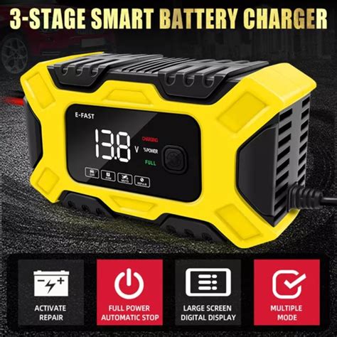 CHARGEUR INTELLIGENT POLYVALENT Pour Voiture Moto Et Plus Batteries V V EUR PicClick IT