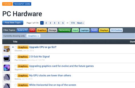 techspot forums have received a major overhaul techspot