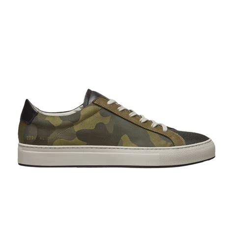 Buy Common Projects Achilles Low Army Camo 2222 5773 Goat Uk