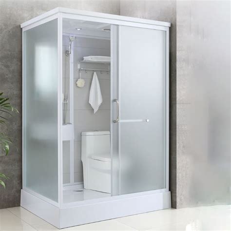 Rectangle Tempered Glass Shower Stall Clear Framed Shower Enclosure