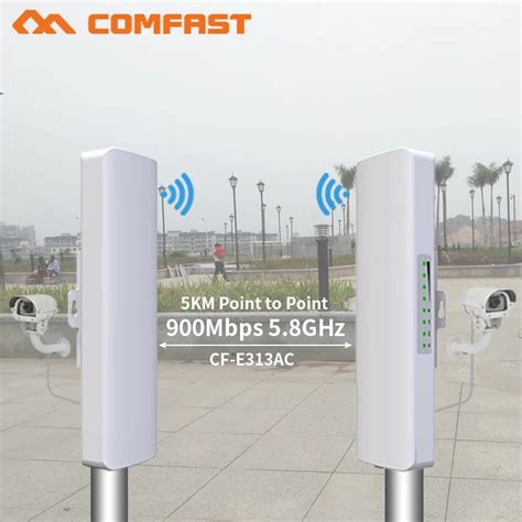 있음 5km 900mbps 장거리 고출력 옥외 Cpe Wifi 중계기 58ghz 무선 Wifi 라우터 Ap 안테나 브리지 나노 스테이션 Apaccess Points