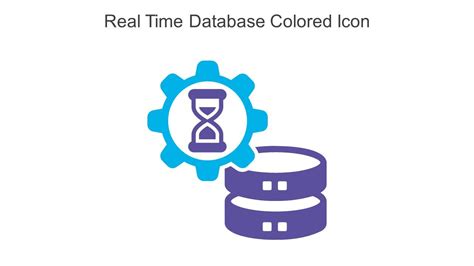 Real Time Database Colored Icon In Powerpoint Pptx Png And Editable Eps Format PPT Template