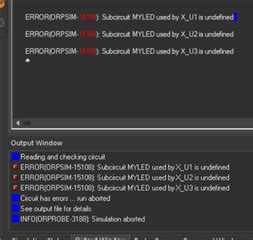 PSPICE FOR TI LED Simulation Simulation Hardware System Design Tools Forum Simulation
