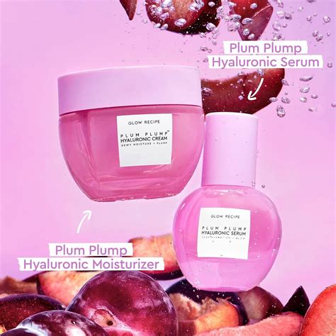 Glow Recipe Plum Plump Cream Non Greasy And Quick Absorbing Whipped Gel