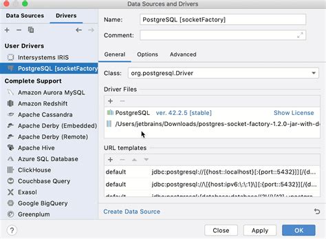 Connect To Google Cloud Sql Instances Datagrip
