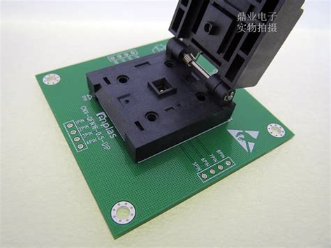 TQFP64 DIP FPQ 64 0 5 06 TQFP64 LQFP64 Burn In Socket Gold Plating IC Empower Laptop